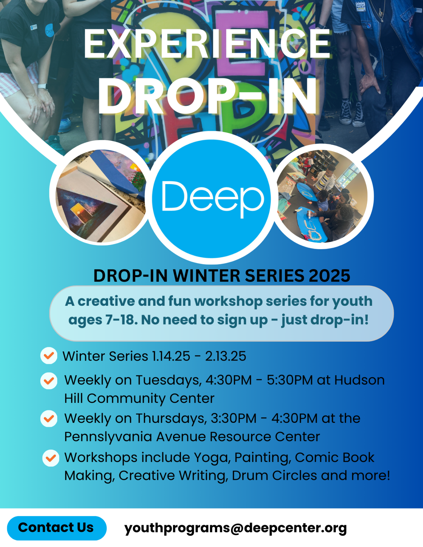 Drop-In @ PARC | Deep Center
